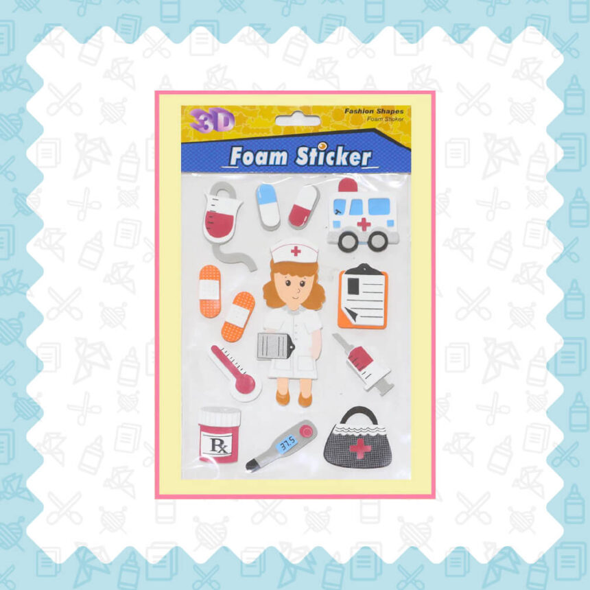 Sticker Foam 10 - Mundo Fénix